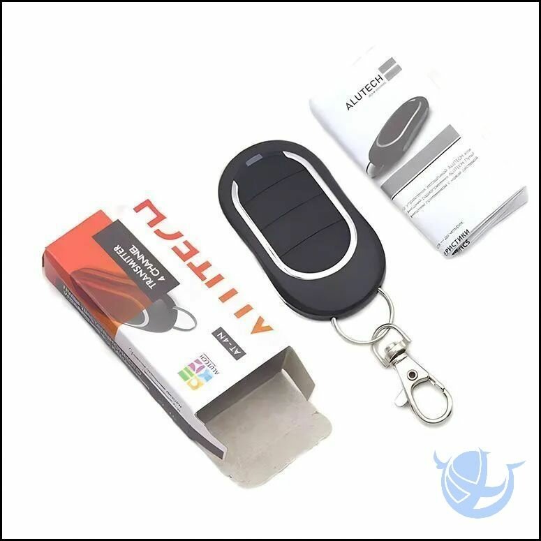 Автоматический открыватель ворот Alutech AT4N с динамическим кодом 433,92 МГц, бестселлер среди четырехкнопочных пультов для гаража