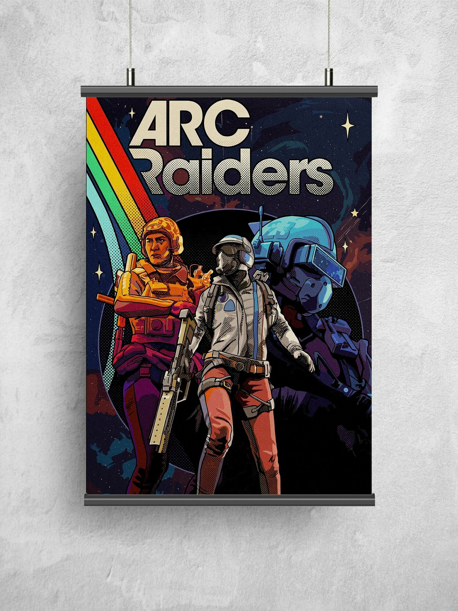 Постер "Arc Raiders" 30х42 плакат на стену