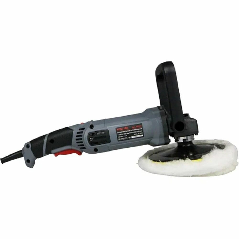 PROFIPOWER Полировальная шлифмашина УПМ - 180 180мм, 1400Вт, 1300 - 4000об мин, с регулировкой оборотов, в коробке E0303