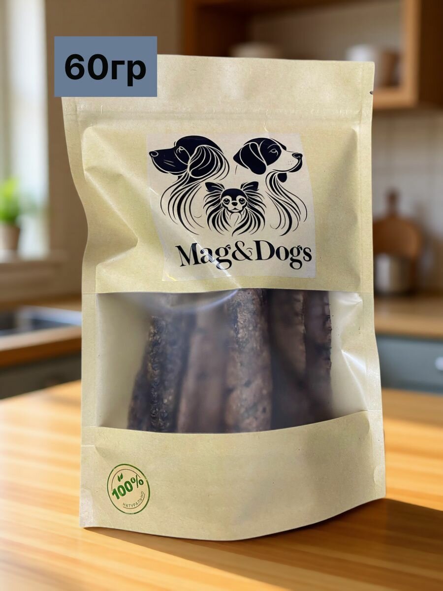Легкое говяжье соломка Mag&Dogs 60гр