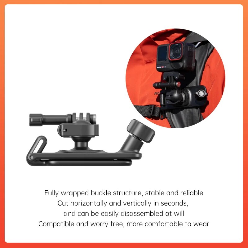 Insta360 Backpack Clip для Insta360 X5 X4 X3 Ace Pro 2