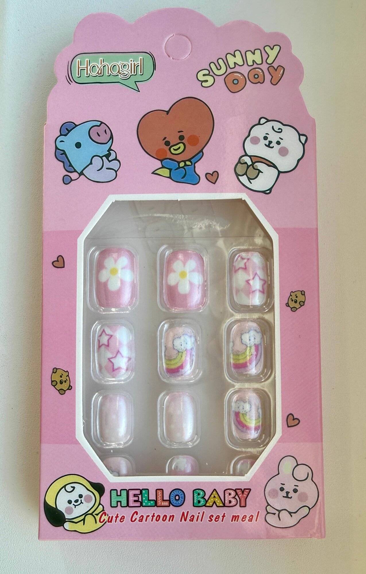 Накладные ногти детские