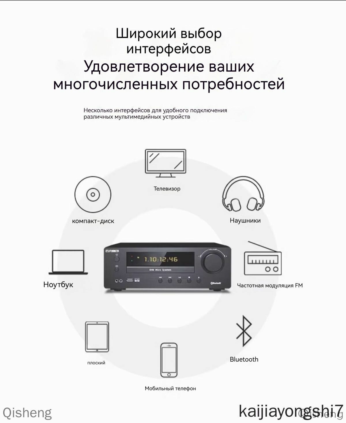 Музыкальный центр — фото 1