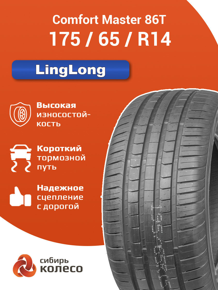 175/65R14 LingLong Comfort Master 86T
