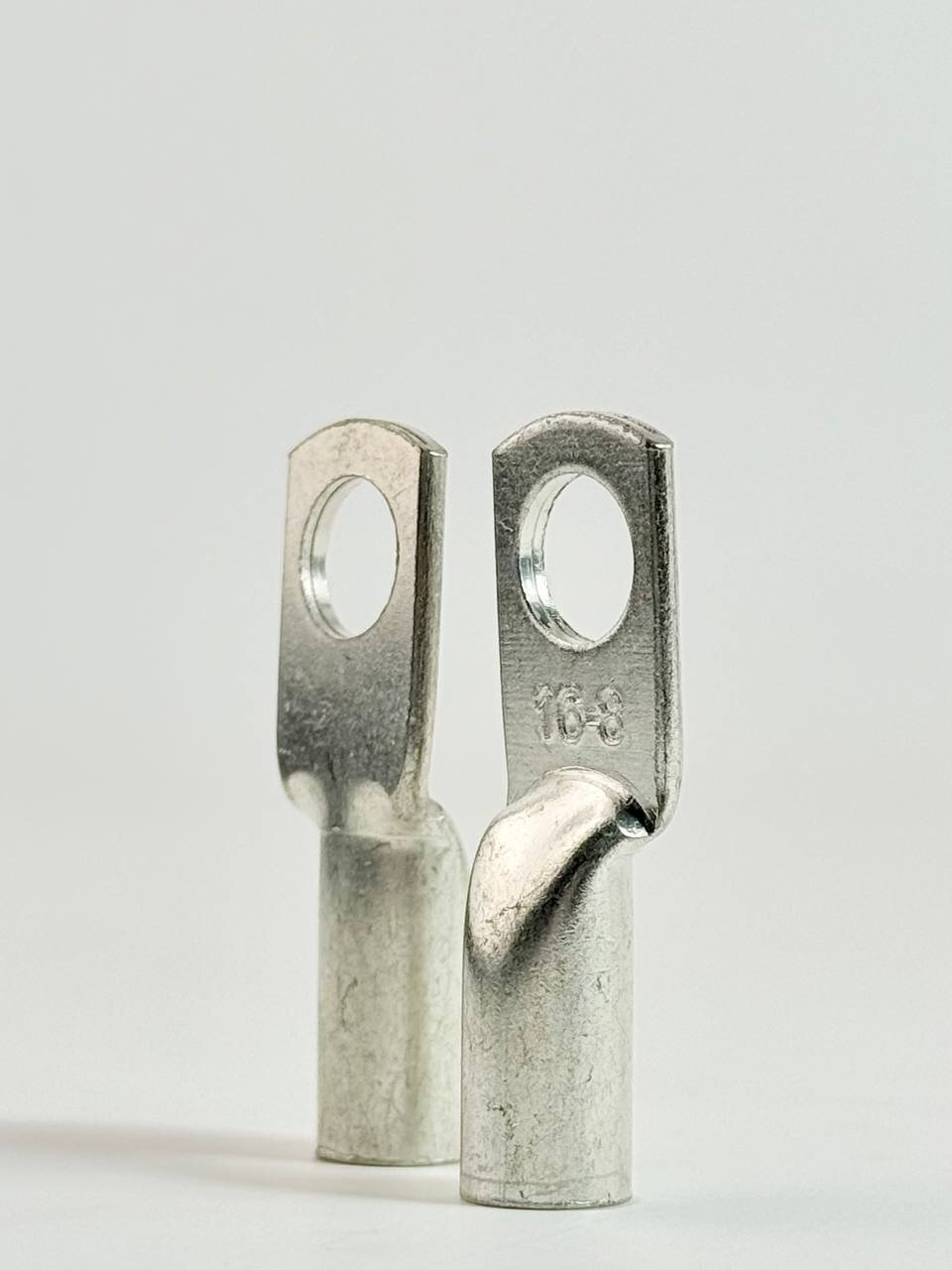 Кабельный наконечник JG16-8 - 2 шт / ТМЛ 16 мм2 под болт М8 / Медный луженый наконечник