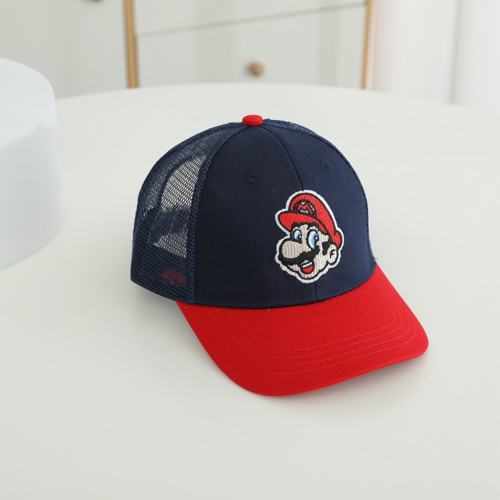 DIY Кепка Детская Марио Супер Марио Блок Цвета Хлопок