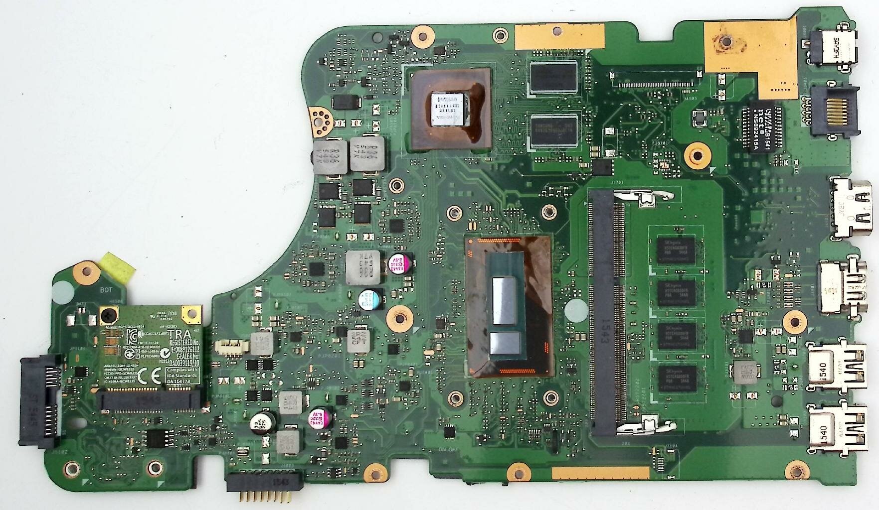 Материнская плата ASUS X555LD донор компонентов (040266)