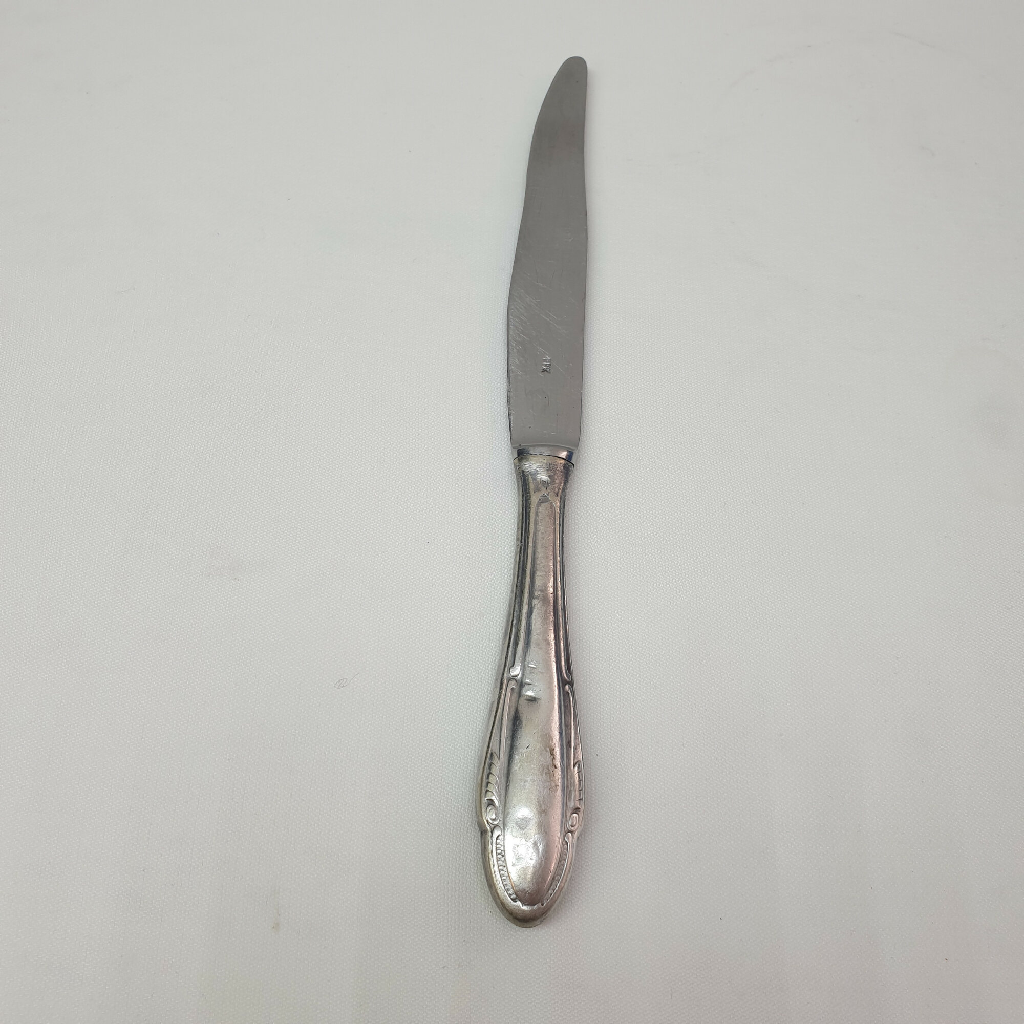 Нож столовый, Киев, мельхиор. СССР