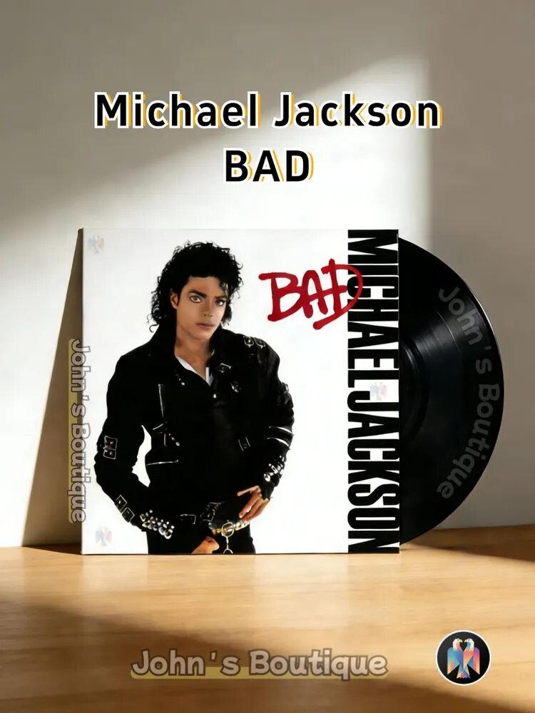Michael Jackson LP BAD Виниловая Пластинка 12 Дюймов, издание 1980х