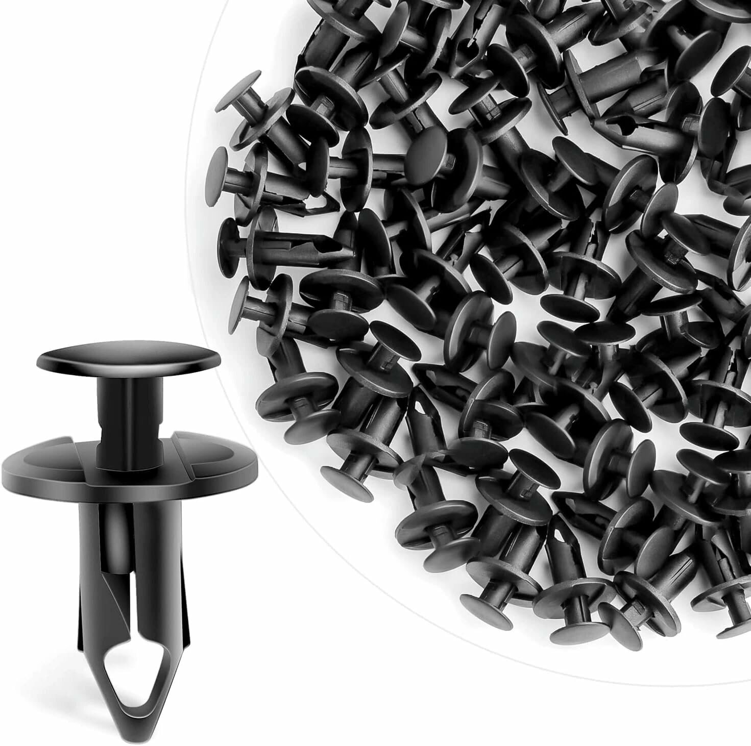 200 шт, 8 мм, фиксаторы бампера, автозаклепки, крепеж для крыла, совместимые с Kia Soul, Optima