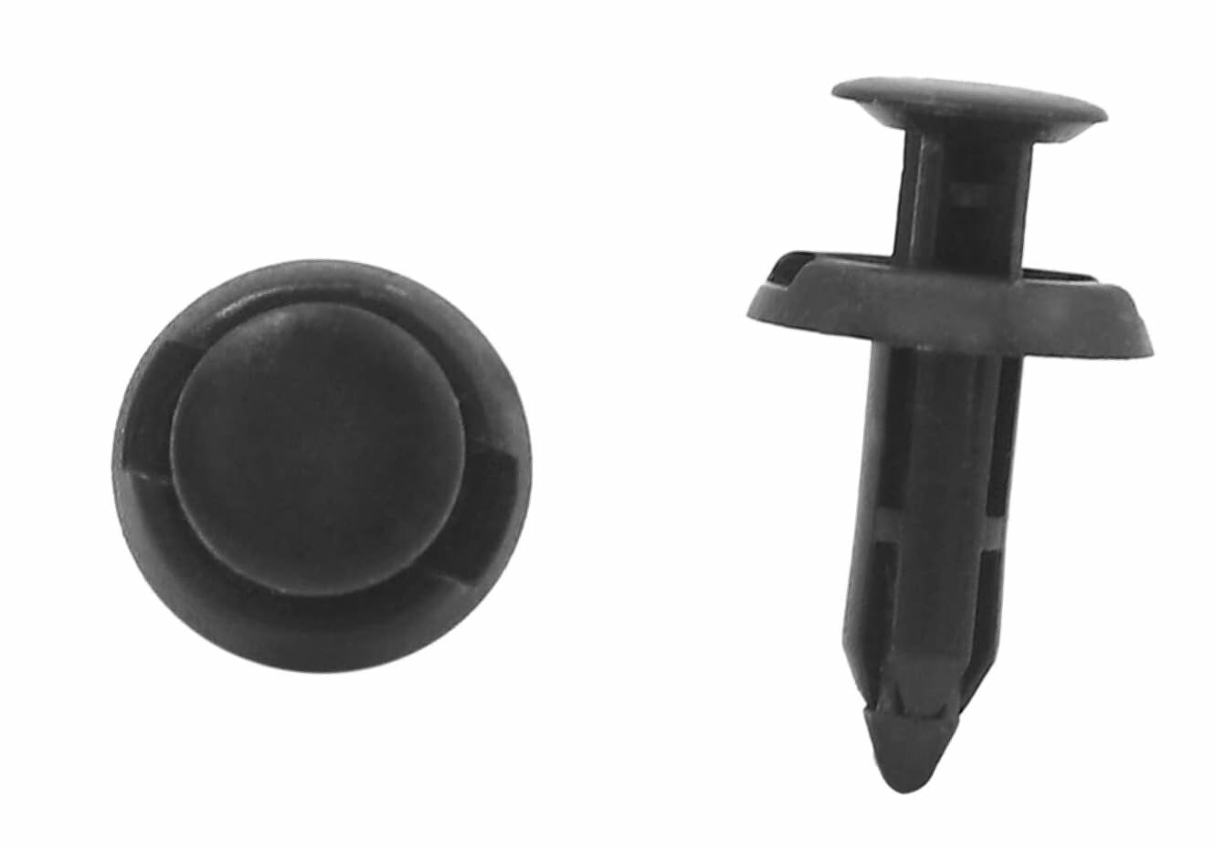 Пластиковый крепеж с отверстием диаметром 6 мм, зажимы для дверной панели под брызговиком двигателя, заклепки, зажимы, з