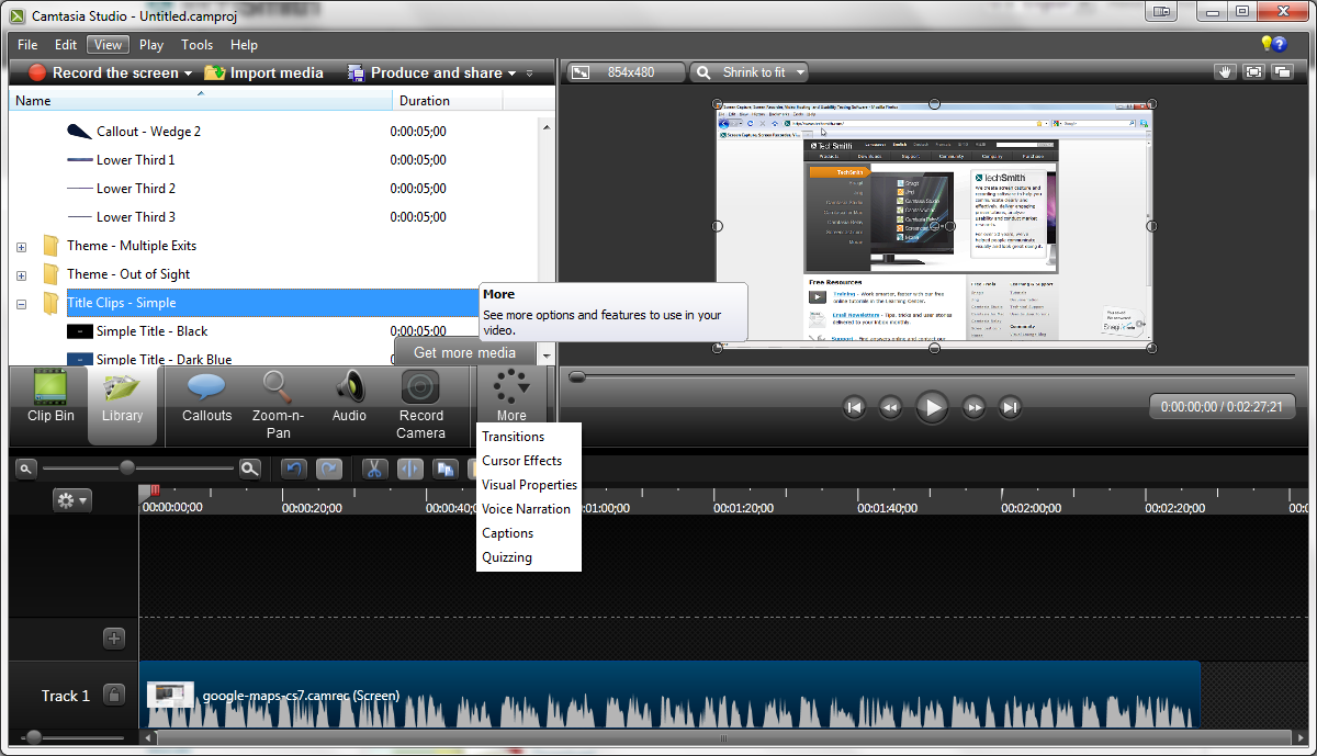 TechSmith Camtasia Studio 8 PC Ключ (4 PCs) • Цифровой ключ • регион Весь мир