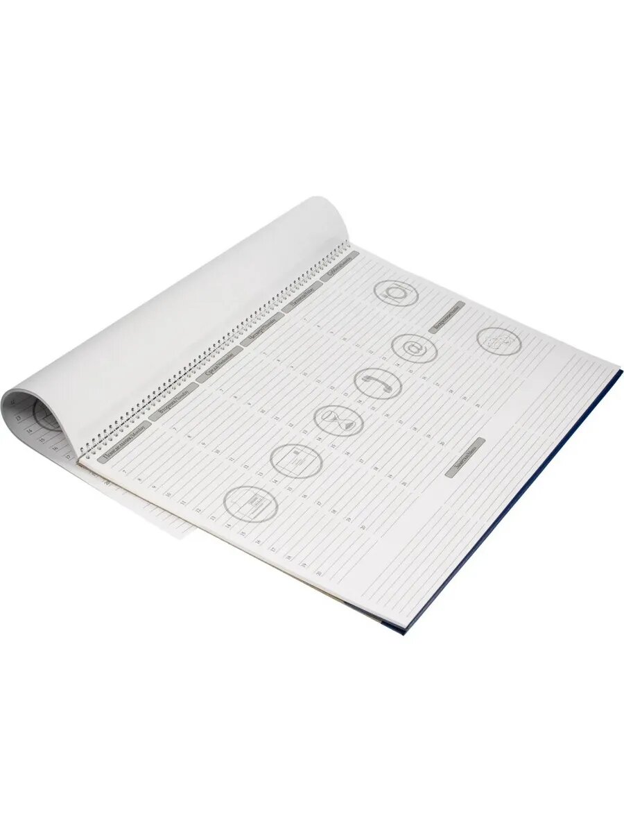 Стильный недатированный планинг для планирования и заметок