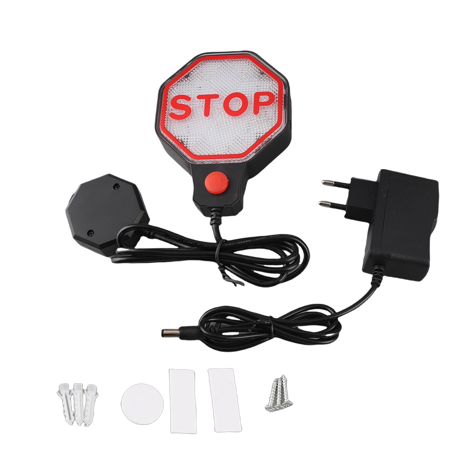 Регулируемый датчик парковки в гараже, светодиодный ассистент остановки с красным, желтым и зеленым индикатором.