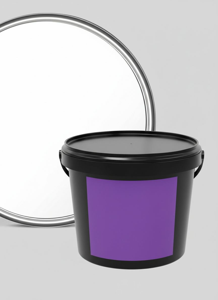 Краска резиновая эластичная Белая 4кг EUROPAINT