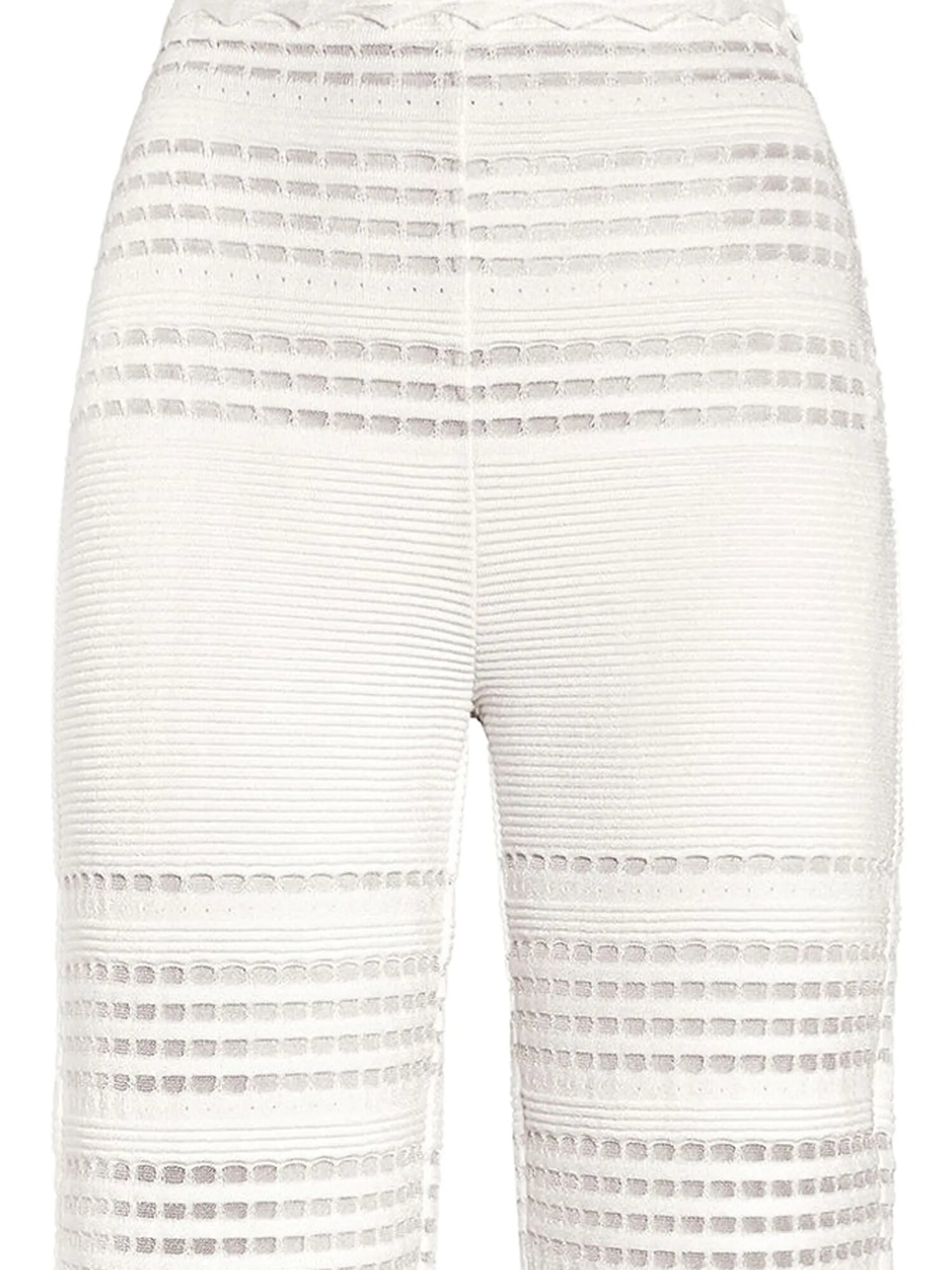 Брюки Genny  Knit trousers, размер 42, white — фото 1