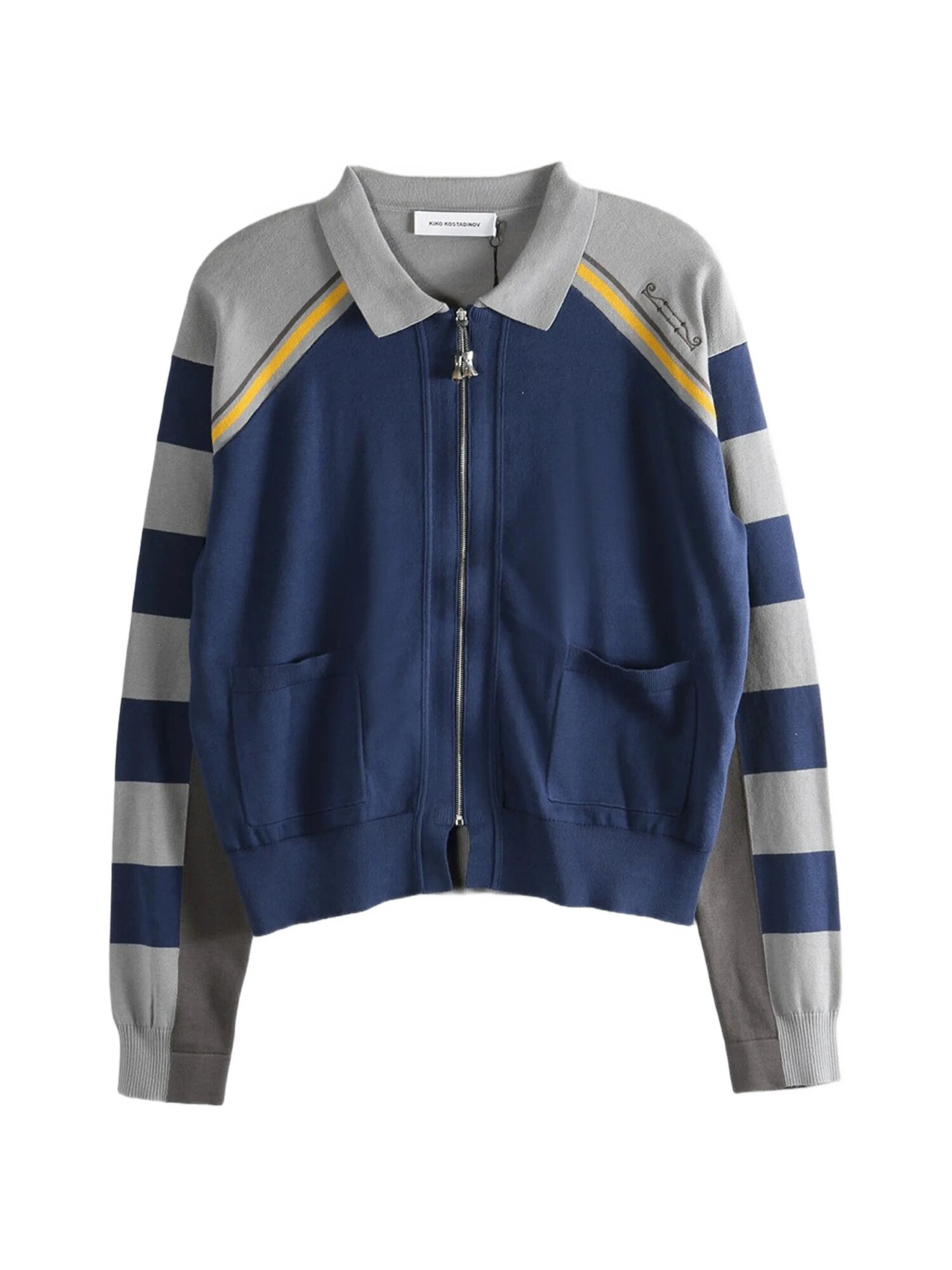Кардиган Striped zip-up cardigan