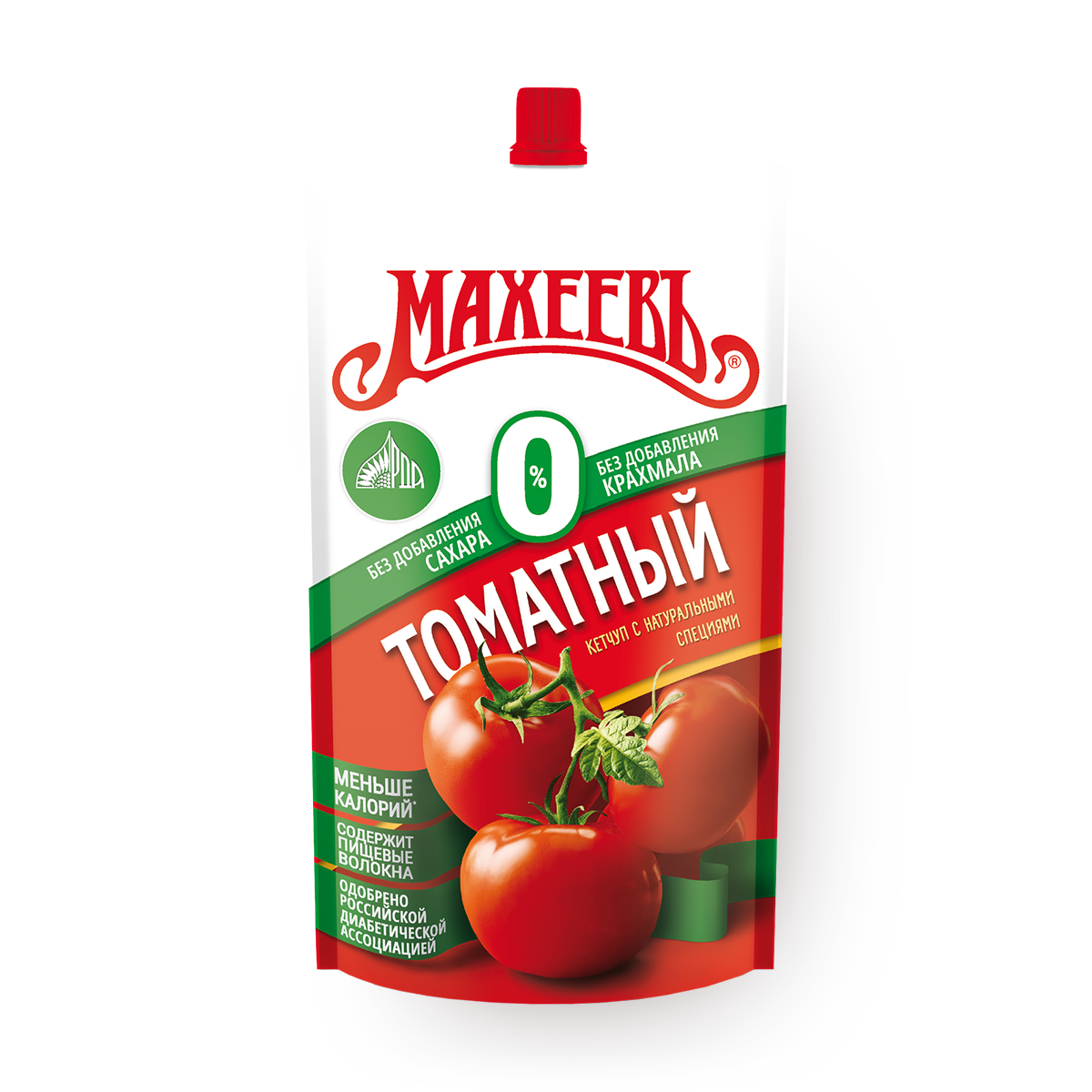 Кетчуп Махеевъ, без сахара и крахмала, в дой-паке, 1 упаковка