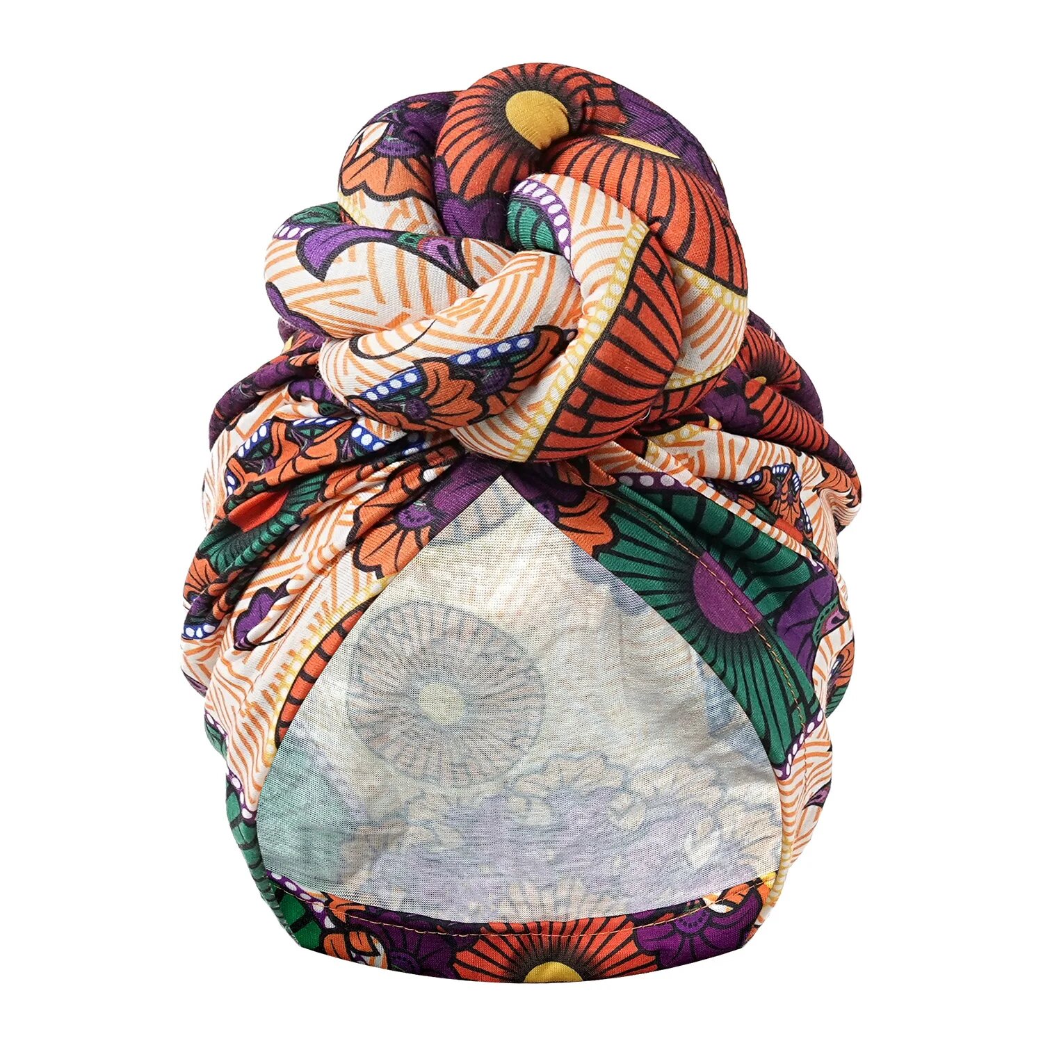 Женский тюрбан с африканским принтом 19157