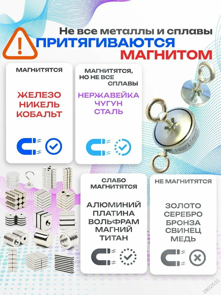 Усиленный неодимовый магнит диск 50х20 мм N45 для крепления — фото 1