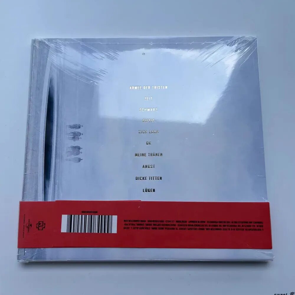 CD альбом Rammstein Zeit - немецкий рок-альбом 2022 года в формате CD — фото 1