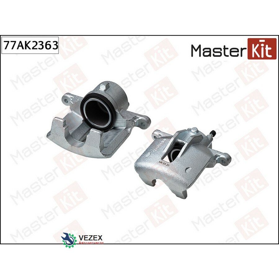 MASTERKIT 77AK2363 Суппорт тормозной передний левый Toyota COROLLA (_E12_) 2001-2007 77AK2363