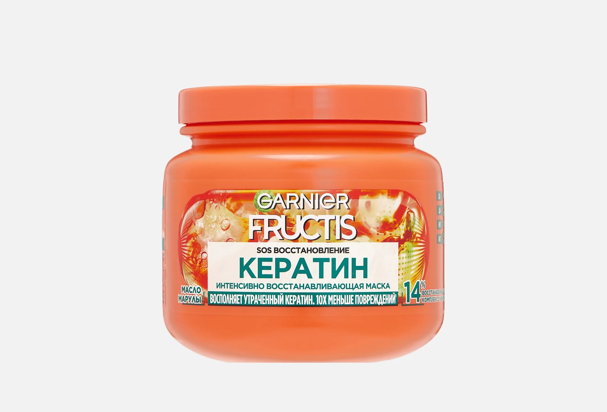 Реанимирующая маска для секущихся и поврежденных волос Fructis SOS восстановление, 300 мл
