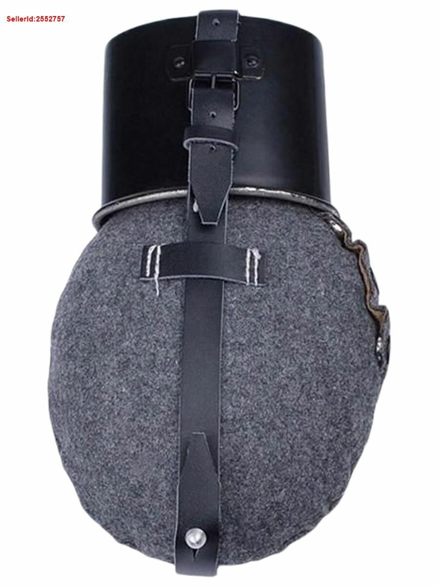 Солдат Немецкой элитной армии Второй мировой войны, немецкая фляга и шерстяной чехол