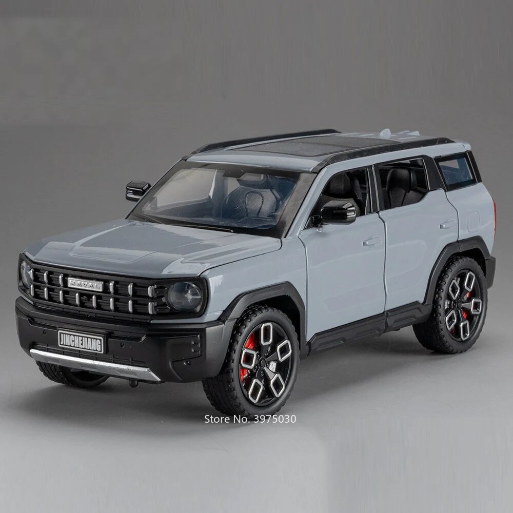Модель автомобиля Haval X-DOG 1:24, цвет X-DOG Gray