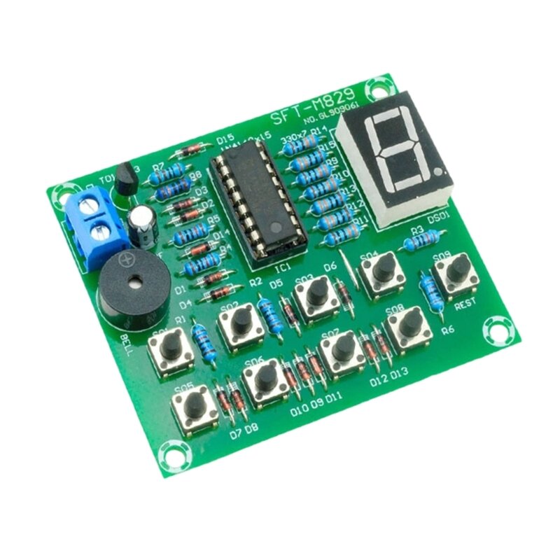 CD4511 8-Канальный Цифровой Дисплей Комплект Для Экстренного Реагирования Быстрый Ответ Электронный Сварочный Комплект Для Стартера