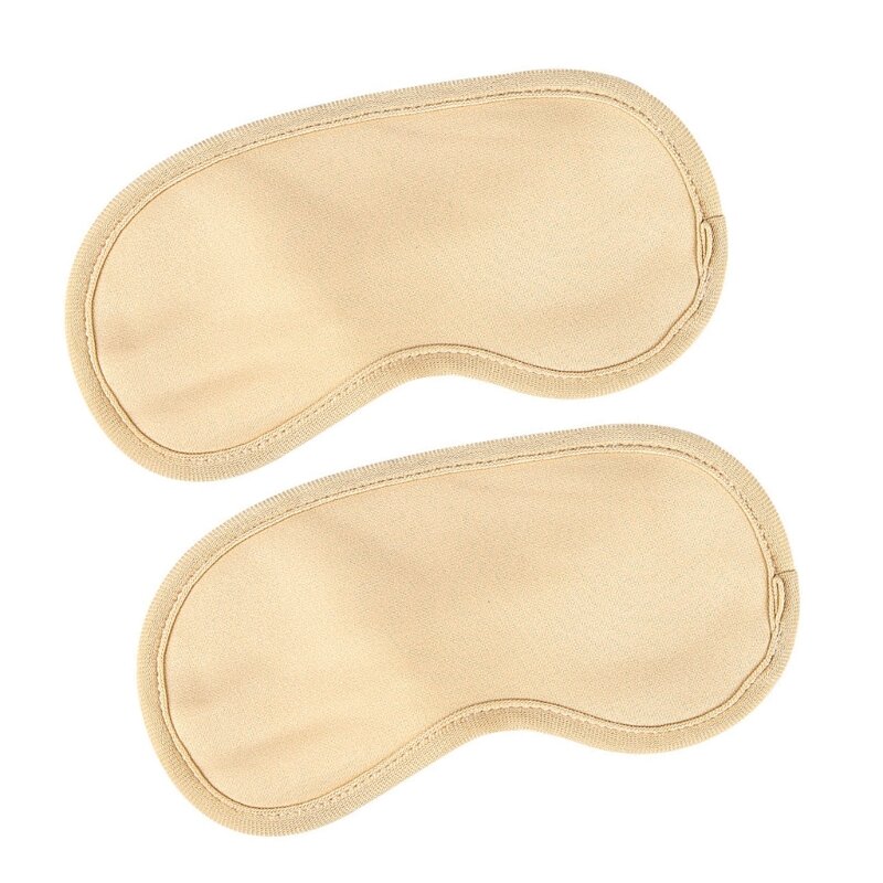 Многоразовая Маска Для глаз с Касторовым маслом Из Мягкого Полиэстера И Махровой ткани Для Комфортного Сна И Расслабления глаз
