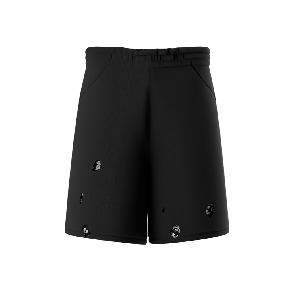 Шорты "RVR" Black&White