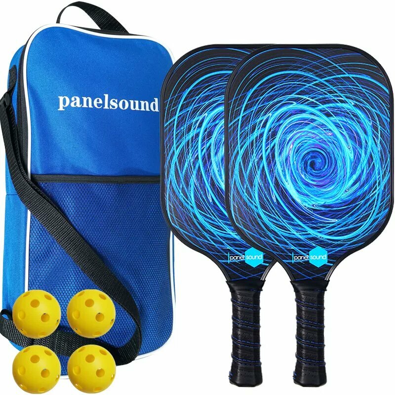 Ракетка Pickleball из углеродного волокна, стекловолокна, ПП, сотовая школьная курса, тренировочные соревнования,