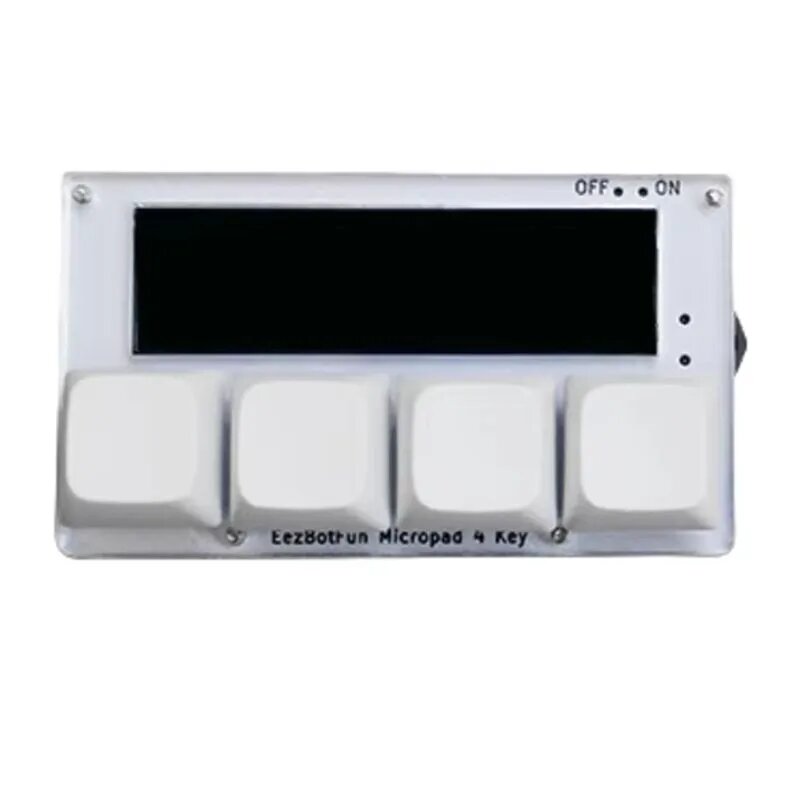 Micropad 4 Key - Программируемая Макро-Клавиатура С Цветным Дисплеем, Проводная