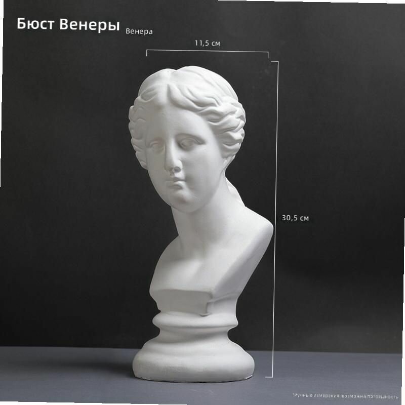 Гипсовая голова Давида для рисования, учебное пособие по искусству, скульптура бюста