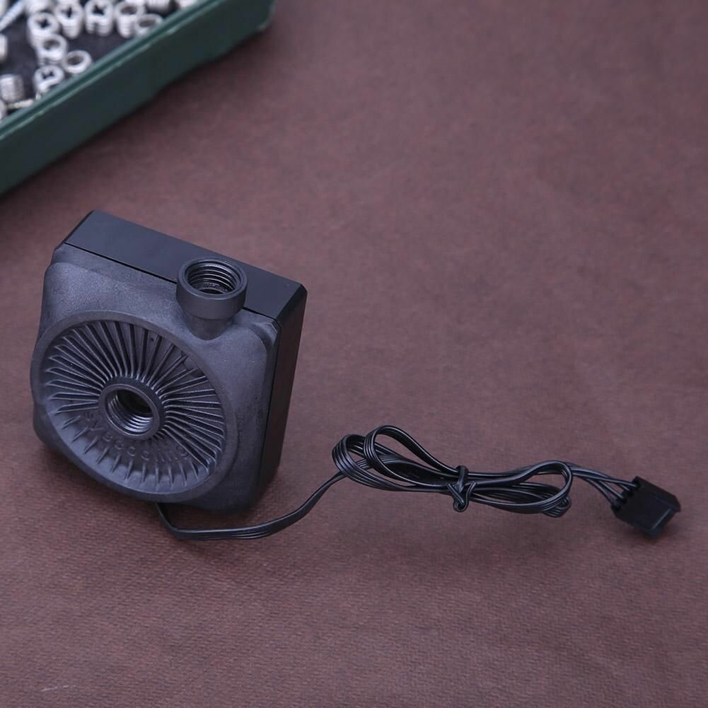 Циркуляционный насос 12V, бесшумная помпа для СЖО, водяное охлаждение для компьютера и радиатора
