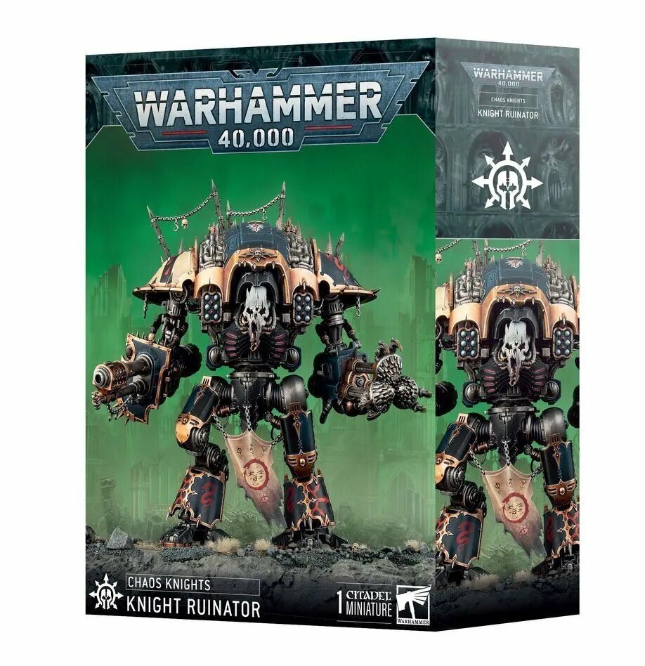 Набор миниатюр Warhammer 40000 CHAOS KNIGHTS: CHAOS KNIGHT RUINATOR