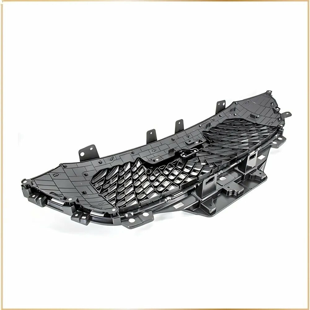 Решетка радиатора RTC 02RTC0201, для Haval M6, черная, сетчатая, OEM — фото 1
