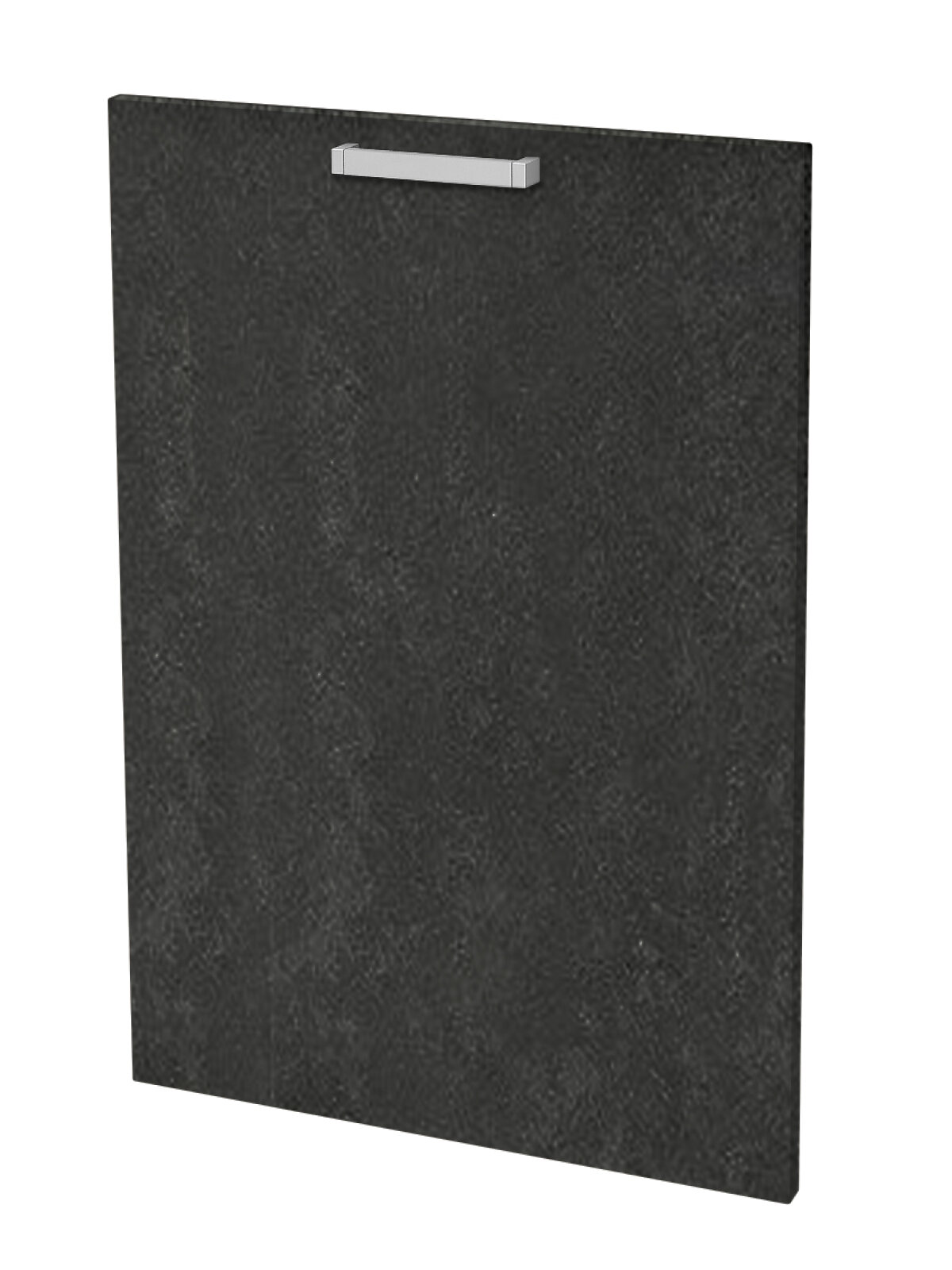 Фасад для посудомоечной машины 600 мм Ф-105 бетон черный (Бетон) Huge Mebel. Ширина 3100. Кухонные фасады