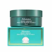 Гидрогелевые патчи с морскими минералами и жемчугом JMSOLUTION Marine Luminous Pearl Eye Patch 60 шт