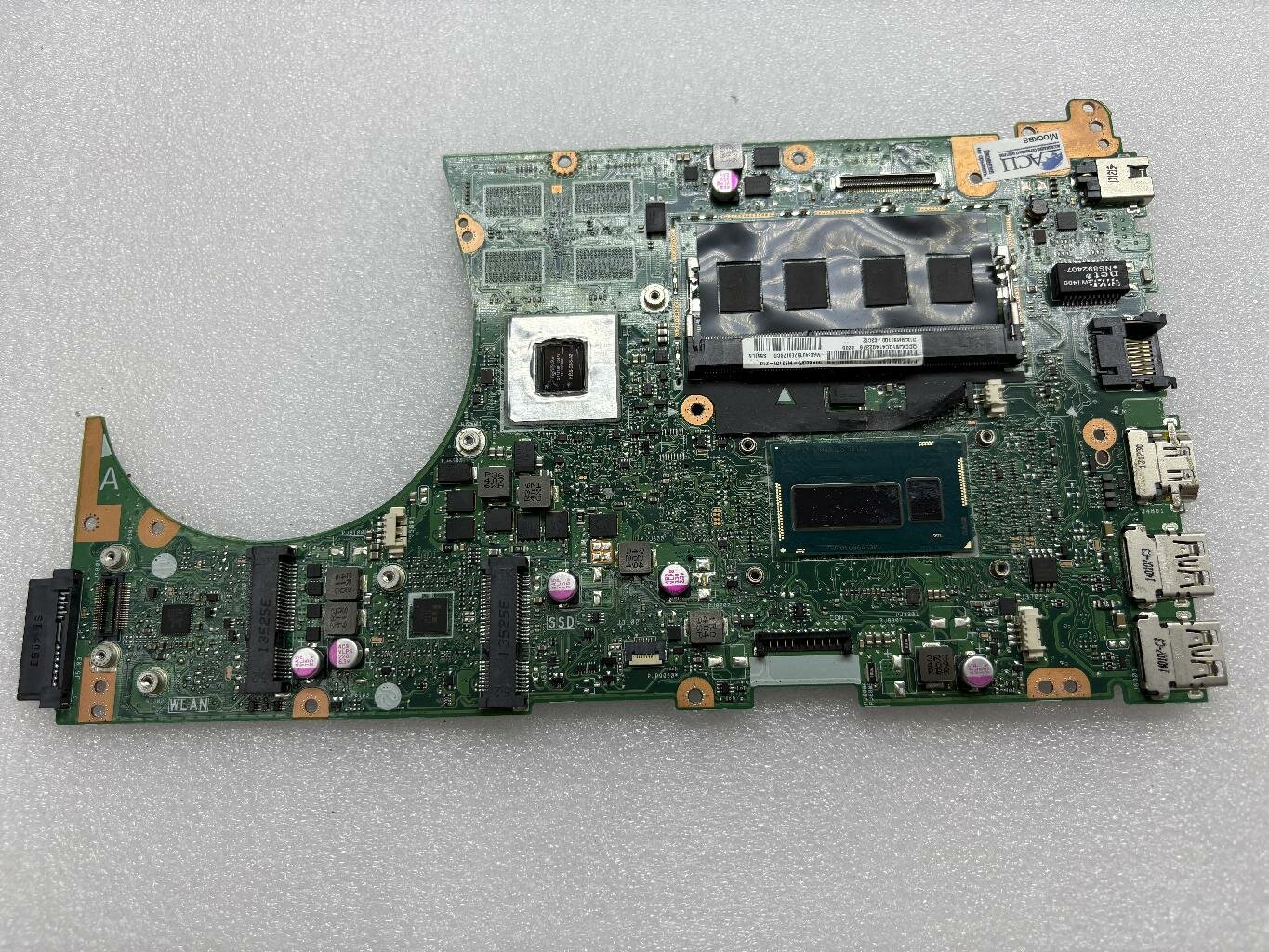 Материнская плата ASUS S551LN донор процессора i7-4500U и видеочипа N15S-GT-S0A2 (039974)