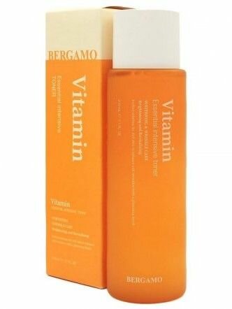 Bergamo Интенсивный тонер для лица с витаминами BERGAMO Vitamin Essential Intensive Toner. 210 мл