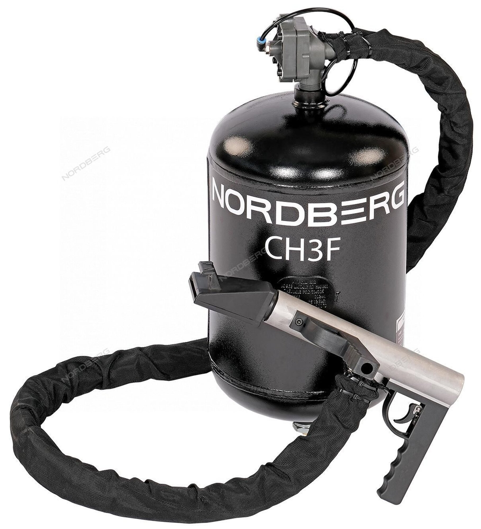 Бустер инфлятор NORDBERG автомат с пистолетом, для установки на ШМС CH3F