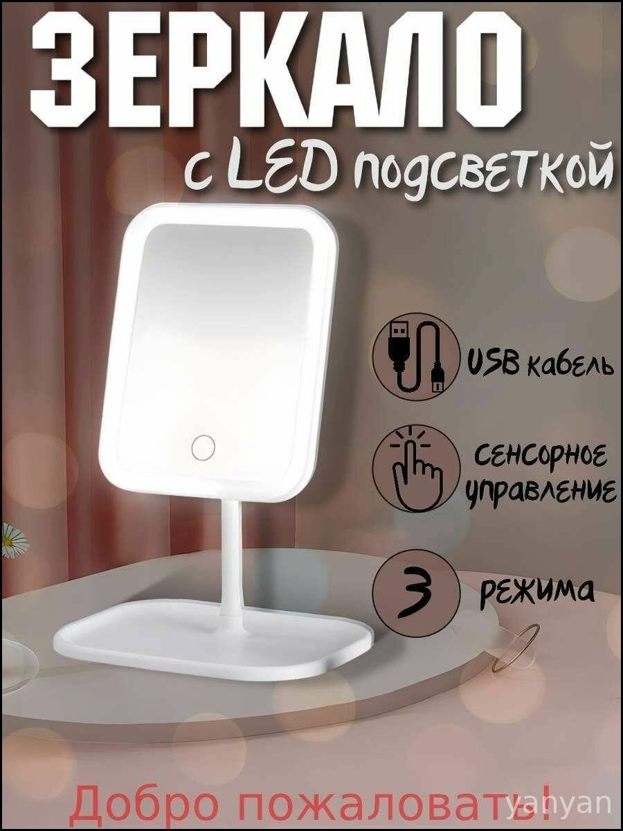 Зеркало косметическое Настольное
