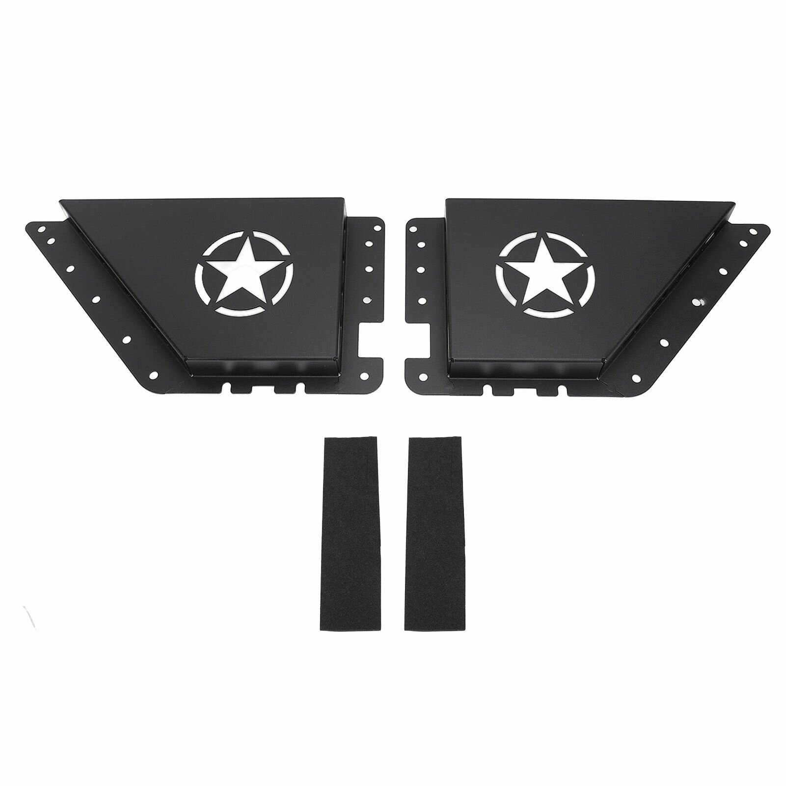 Пара алюминиевых боксов в задние двери для Ford Bronco 2021-2024 (2/4 дв.)