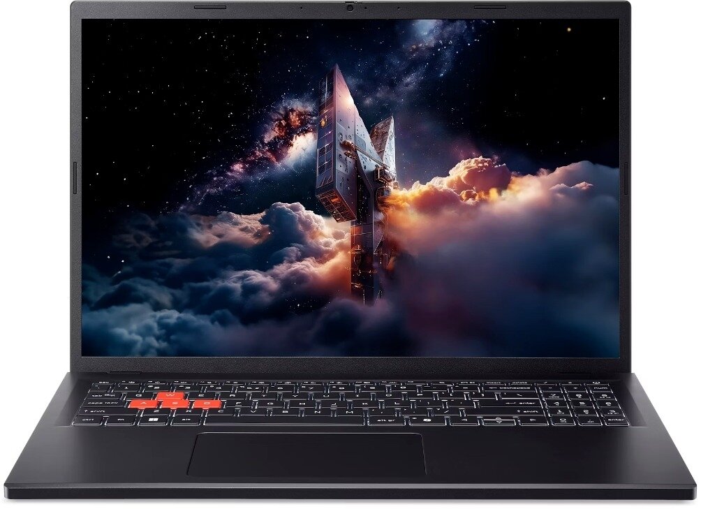 Ноутбук Acer Nitro Lite NL16-71G-55EB/16"/IPS/intel Core i5 13420H/16Gb/512Gb SSD/NVIDIA GeForce RTX 3050 6Gb/noOS/черный-оранжевый/1.95kg