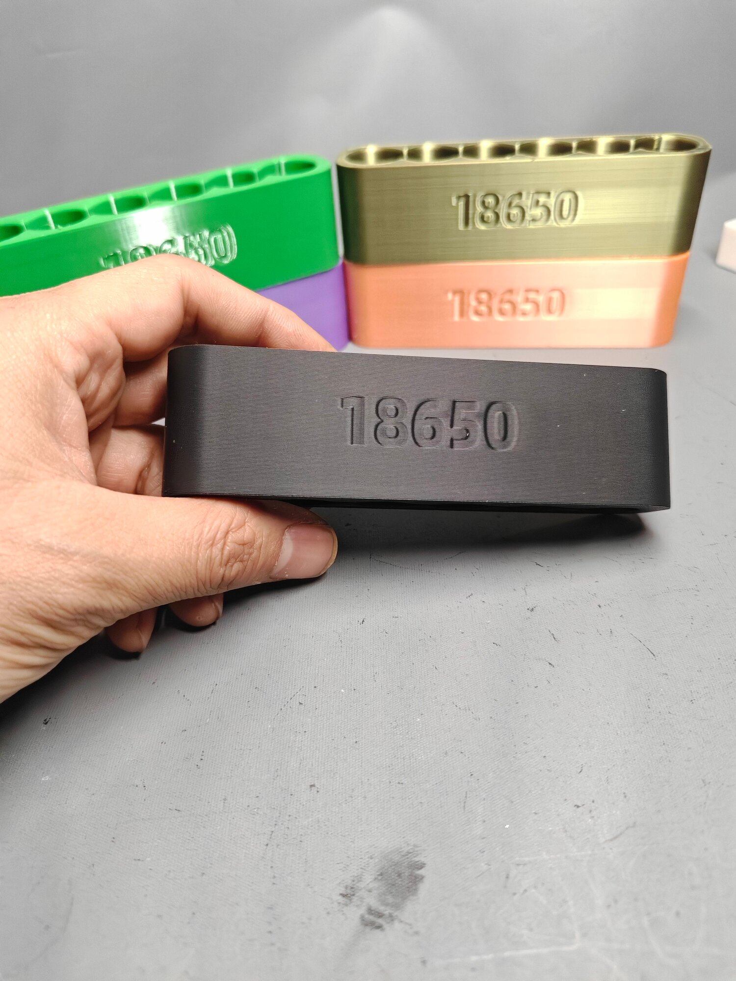 Аксессуар для пайки 18650 6S разноцветный Набор