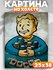 Картина на стену Fallout, на подрамнике, 1шт, 38х25 размер.