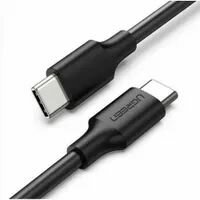 Кабель UGREEN US286 (50997) 3А, 100 см, для мобильных устройств с быстрой зарядкой телефонов USB Type-C, Тайпси, Цвет: черный
