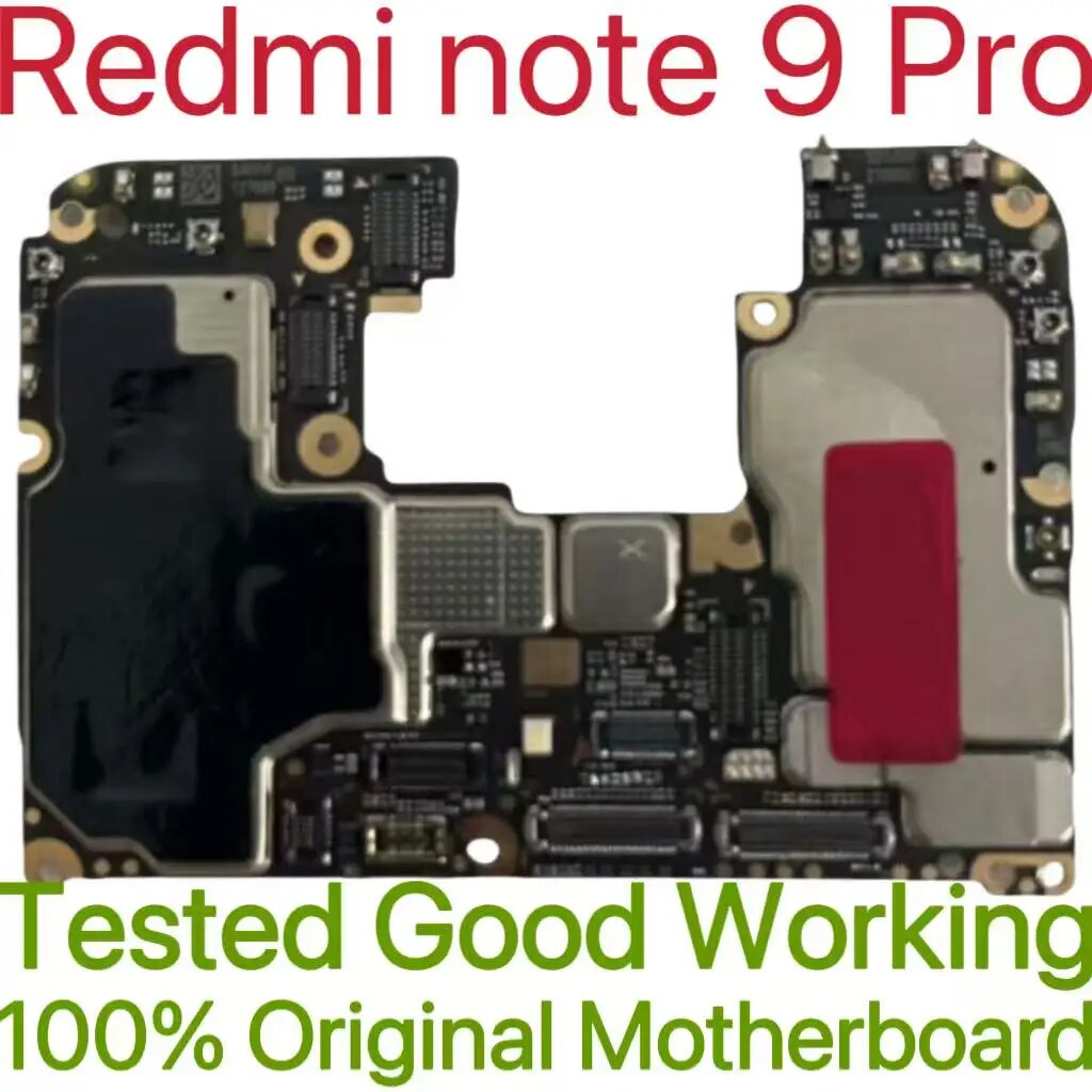 Материнская плата Redmi Note 9 Pro, RAM6GB ROM128GB, протестирована
